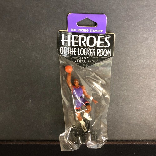 Heroes Of The Locker Room Self Inking Stamp 1998 Crown Pro NBA ...
