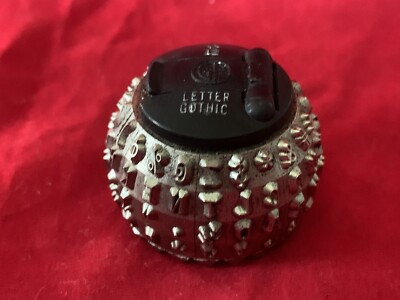 GP Brand IBM Selectric Typewriter Font Ball 12 Letter Gothic (26) | eBay