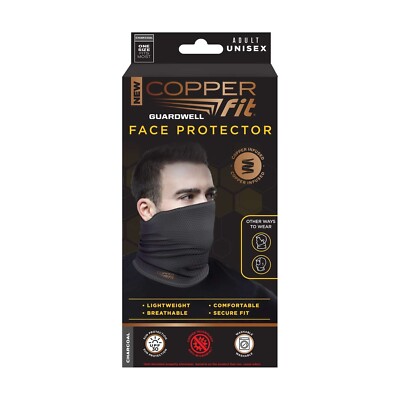 Copper Fit Protective Copper Infused Face Protector Mask | eBay