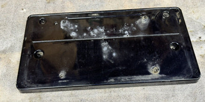 BMW E70 E71 X5M X6M FRONT LICENSE PLATE TRIM CARBON Black SCHWARZ ...
