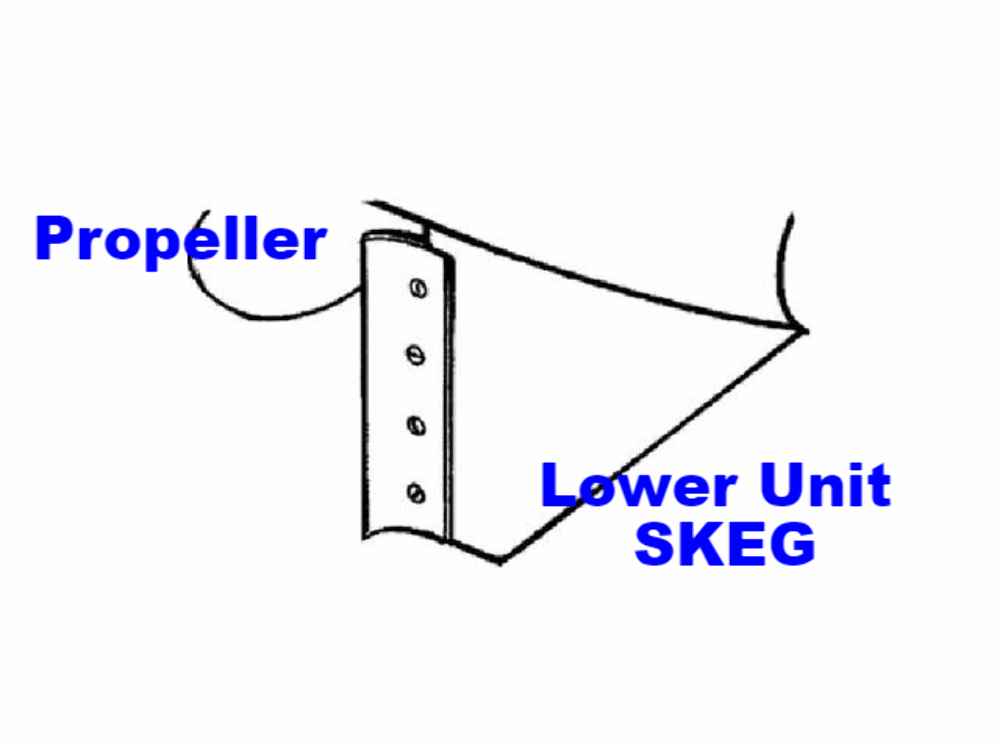 T-H Marine TAB-1-DP Lower Unit SKEG TAB Counter torque pressure on ...