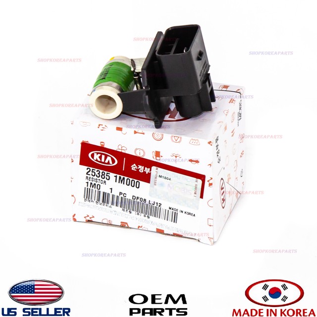 OEM Hyundai KIA Engine Cooling Fan Resistor 253851M000 25385-1m000 for ...