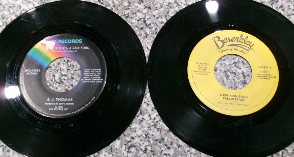 Lot of 52 POP ROCK/POP/NEW WAVE/ROCK 45RPM Records-All Listed | eBay