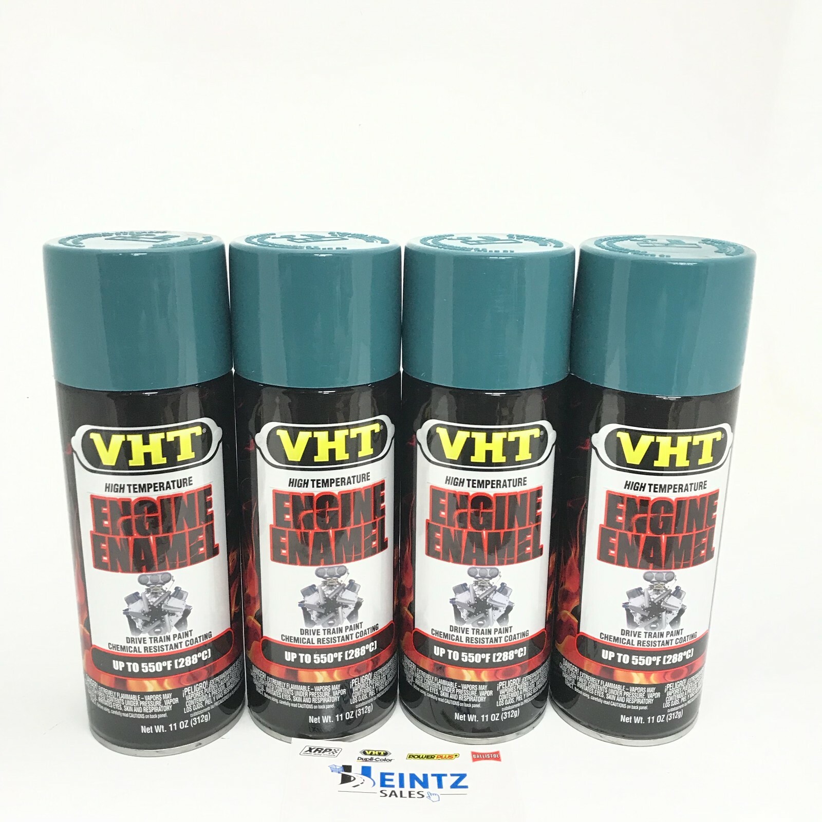 VHT SP126-4 PACK EARLY CHRYSLER BLUE Engine Enamel High Heat Paint - 11 ...
