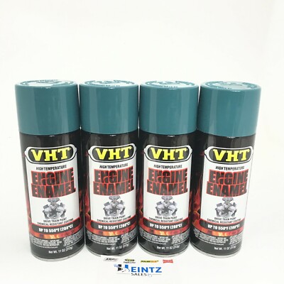 VHT SP126-4 PACK EARLY CHRYSLER BLUE Engine Enamel High Heat Paint - 11 ...
