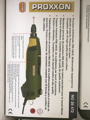 Proxxon 28472 - Drill Fresatore Precision | eBay Australia