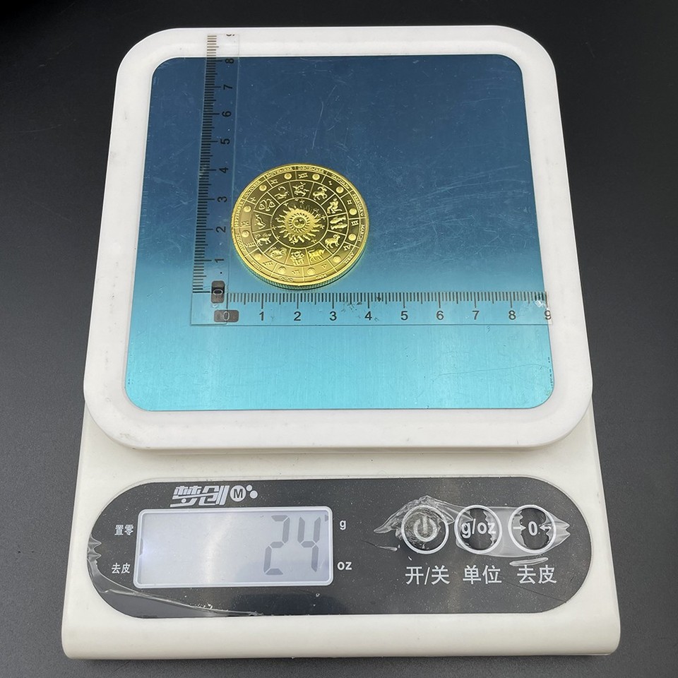 Sagittarius Constellation Coin Enamel Zodiac Coin Horoscope Collectible ...