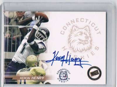 2005 Press Pass Autographs Blue #29 Keron Henry | eBay