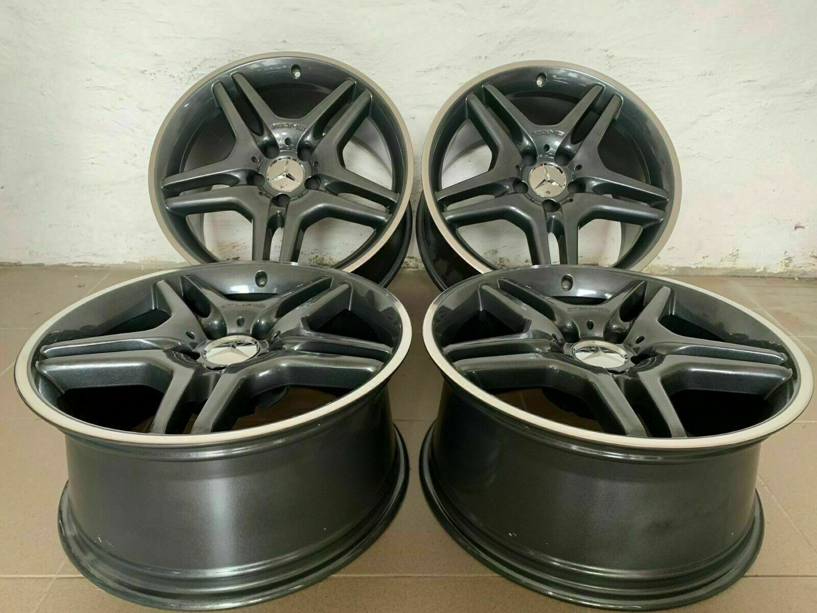 Amg Rims 18" Styling IV Mercedes C219 Cls R230 Sl55 Sl63 W211 E55 E63 ...