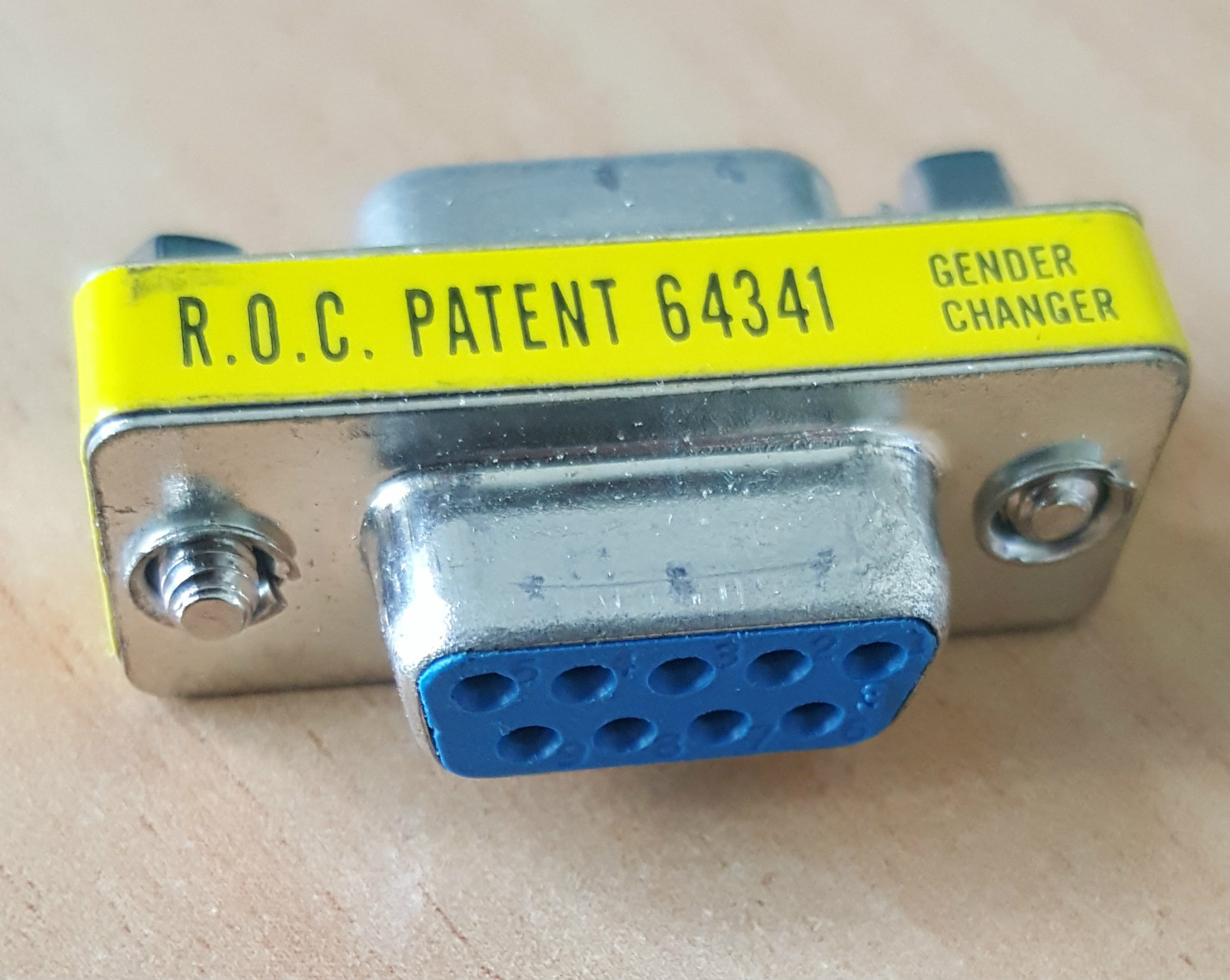 RS232 Serial 9 pin pin Female to Female Adapter USA Patent 5199906 | eBay