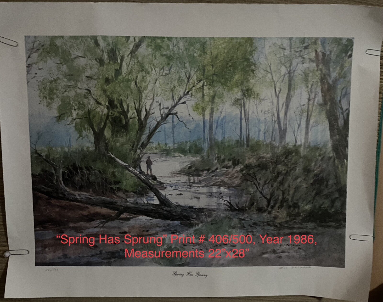 LOT Five Hand Signed & Numbered *Ltd Ed* Vintage Gil Petroff Lithograph ...