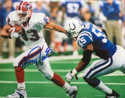 ANDRE REED SIGNED AUTOGRAPHED BUFFALO BILLS 8X10 #3 HALL OF FAME 2014 ...