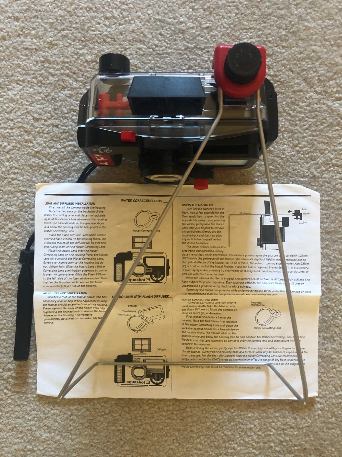 ikelite AQUASHOT 3 with Fuji Endeavor 10 Camera, Strobe, Macro Kit | eBay