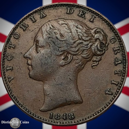 Great Britain 1848 Farthing 1/4d GB3428 | eBay