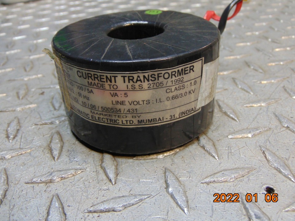 AE AUTOMATIC ELECTRIC ISS 2705/1992 5VA CURRENT TRANSFORMER 100:5 | eBay