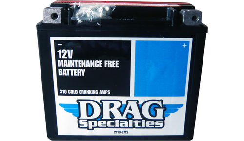 DRAG SPECIALTIES BATTERY HARLEY SOFTAIL HERITAGE FAT BOY FXST FXS ...