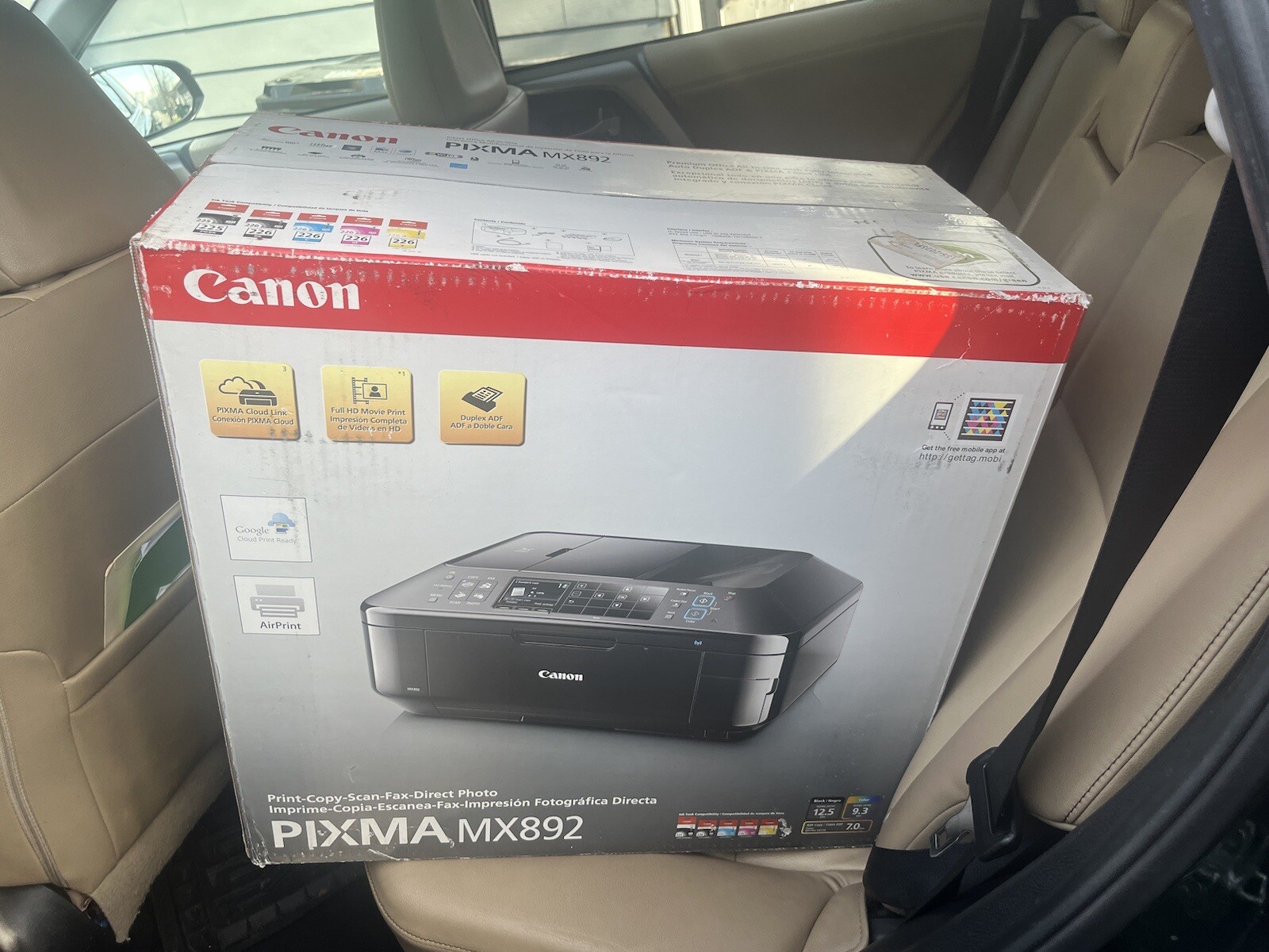 Canon PIXMA MX892 All-In-One Inkjet Printer for sale online | eBay