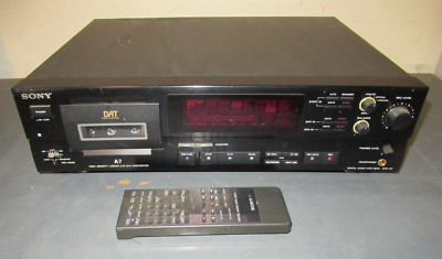 SONY DTC-A7 - DAT Professional Tape Recorder - Black - Turns On - W ...