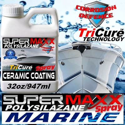 MARINE BOAT WAX CERAMIC COATING SPRAY SALT RESISTANT ADVANCED ...