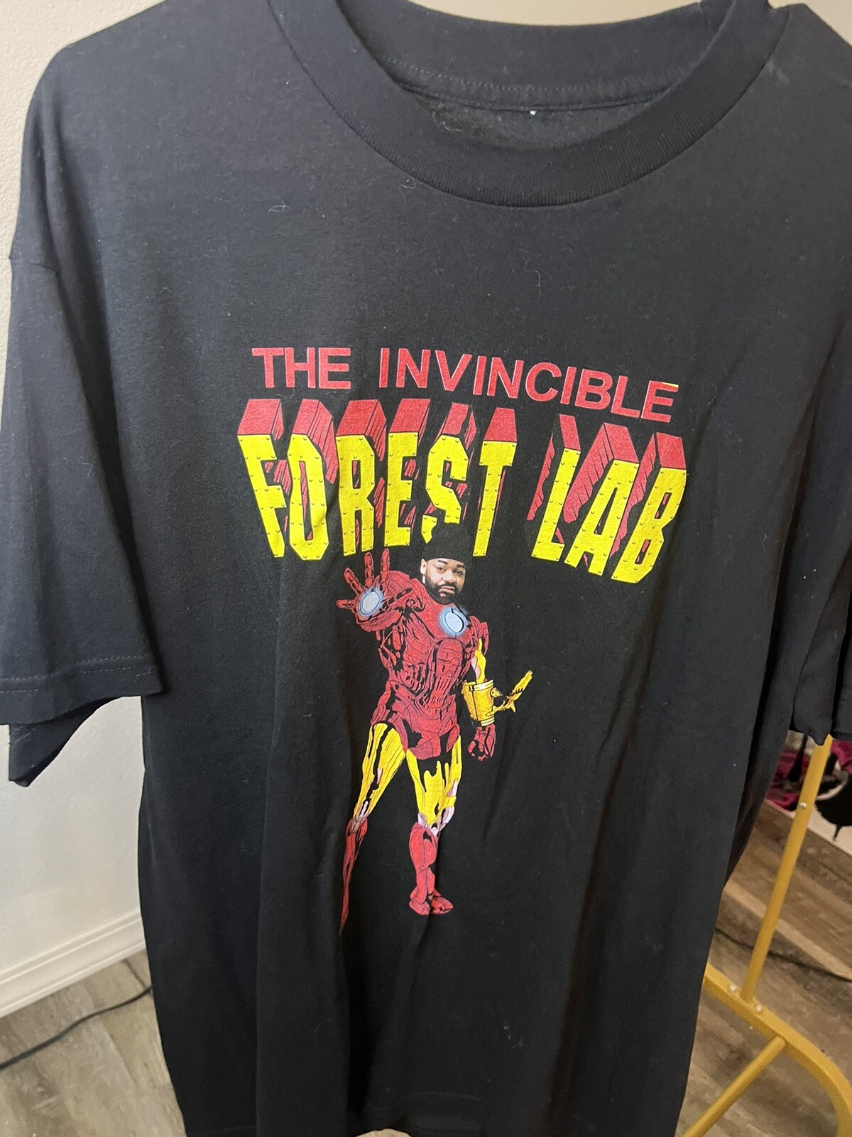 Ghostface Killah T Shirt The Forest Lab Iron Man Tony Stark | eBay