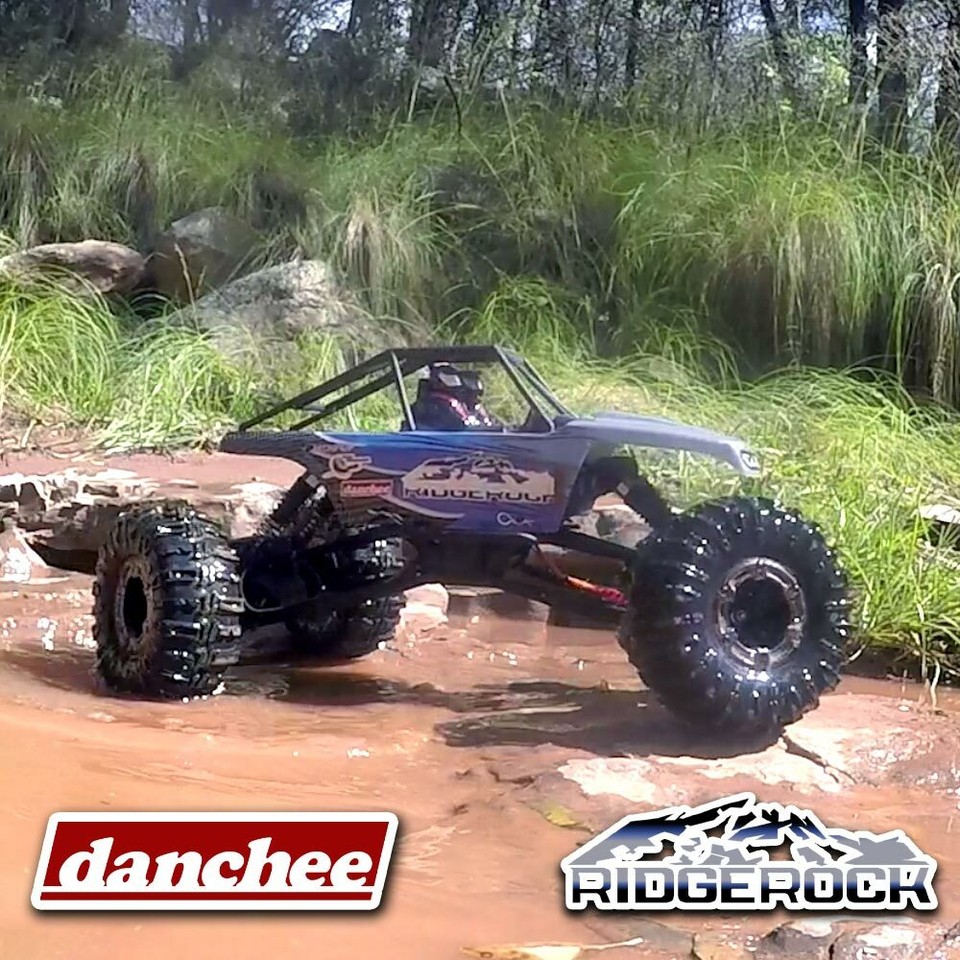 DANCHEE RIDGEROCK - 4WD ELECTRIC RTR RC ROCK CRAWLER WITH 4-WHEEL ...