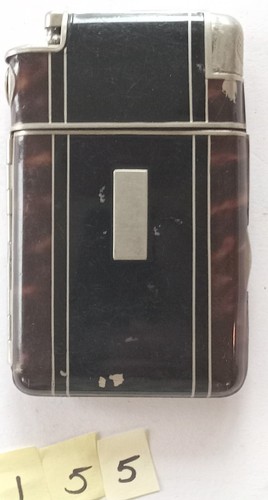 Vintage Marathon Art Deco Cigarette Case Lighter Tortoise & Black | eBay