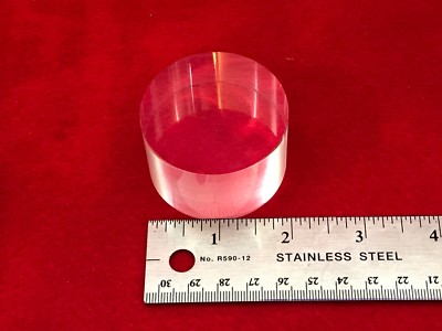 Bicron BC408 Plastic Scintillator 2" x 1.25" length (50X31mm) FULLY ...