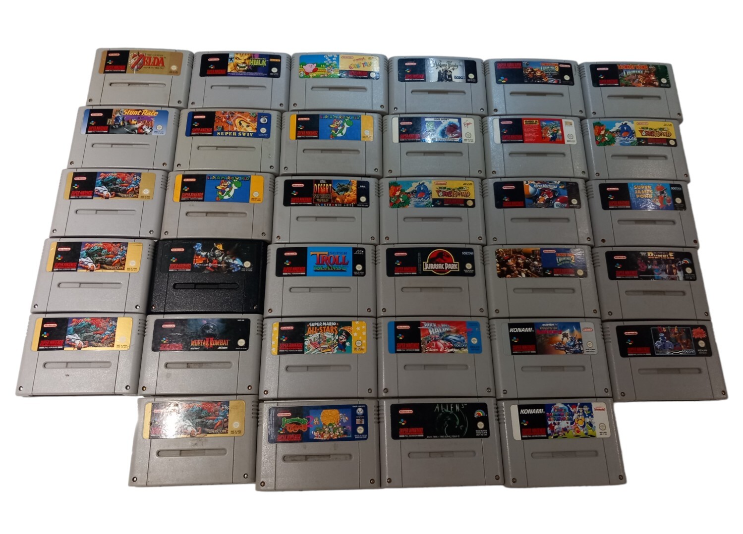SNES PAL SUPER NINTENDO CARTRIDGES - PICK FROM THE LIST | eBay
