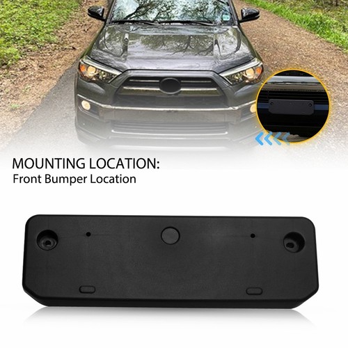 For 2014-2023 Toyota 4Runner Front License Plate Holder Frame Mounting ...