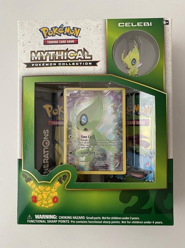 Pokemon TCG Celebi Mythical Pokemon Collection Generations | eBay