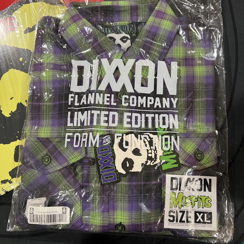 Dixxon Flannel Misfits **1.0** Men's XL EXTRA LARGE BNIB! | eBay