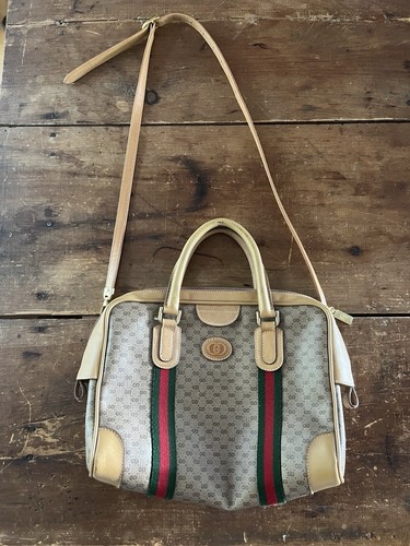 Vintage Gucci 70s Handbag Purse With Cross Body Strap | eBay
