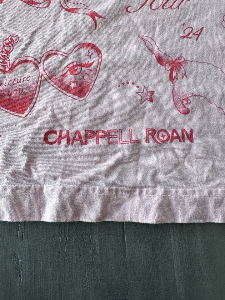 Chappell Roan Midwest Princess Tour Shirt Size Small/Medium Pink ...