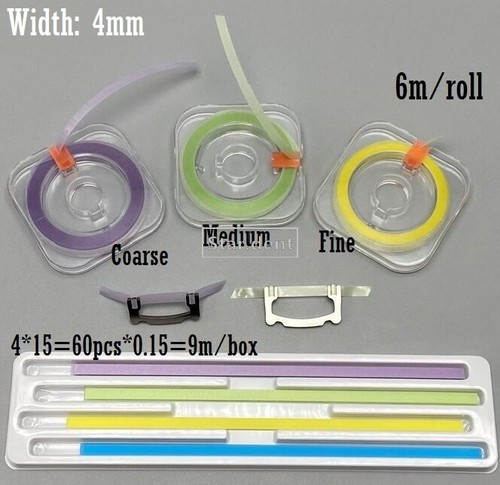 Dental Polishing Finishing Strips Strip Polyester Resin Tooth Grinding ...