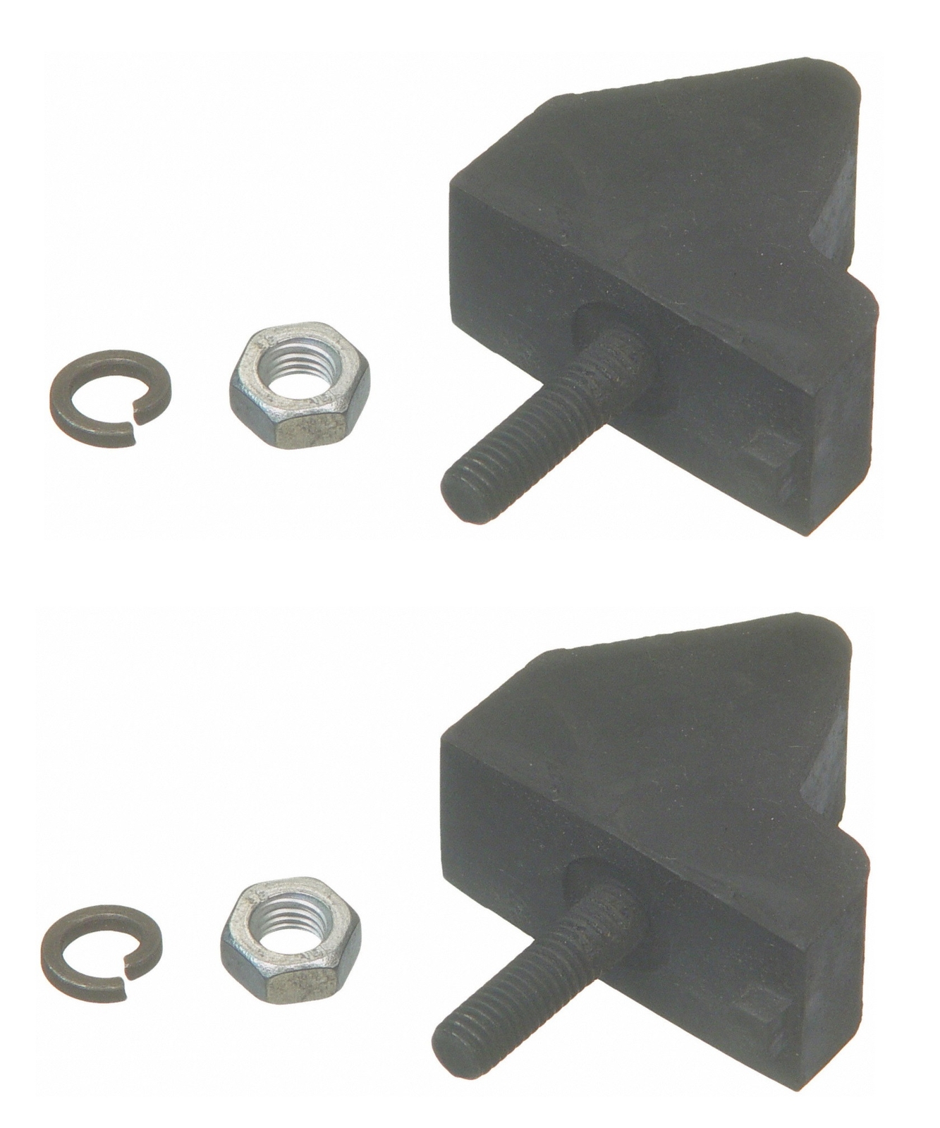 Pair Set of 2 Front Lower Control Arm Bumpers for Buick Cadillac Chevy ...