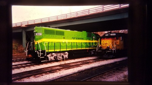 18002 35MM Train Slide ENGINE LOCOMOTIVE RR SHORTLINE ENGINE 3641 | eBay