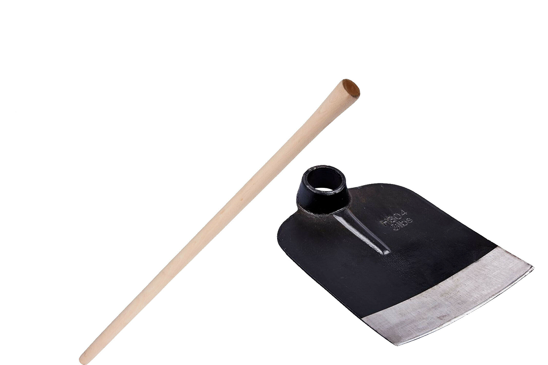 New Traditional Digging Hoe Garden Potatoes Dig Tool With Wooden Handle ...