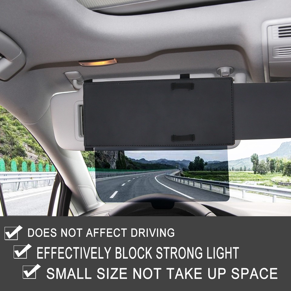 Car Sun Visor Extension Anti Glare Driving HD-Tac Visor Unversisal car ...