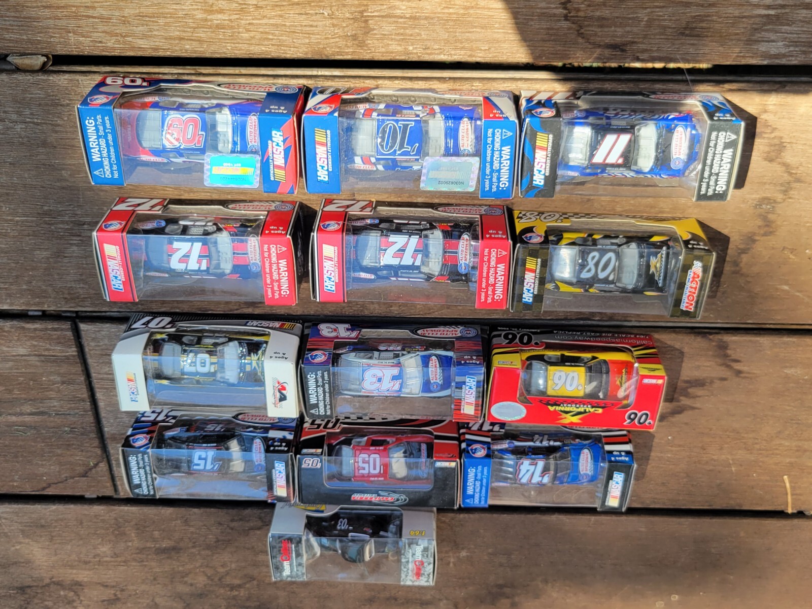 LIONEL NASCAR AUTO CLUB SPEEDWAY 1:64 Scale Lot of 13 New in Boxes | eBay