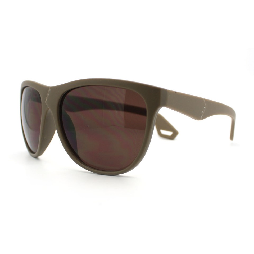 Womens Oversize Sunglasses Overlap Button Design Fashion Frame BROWN | eBay
