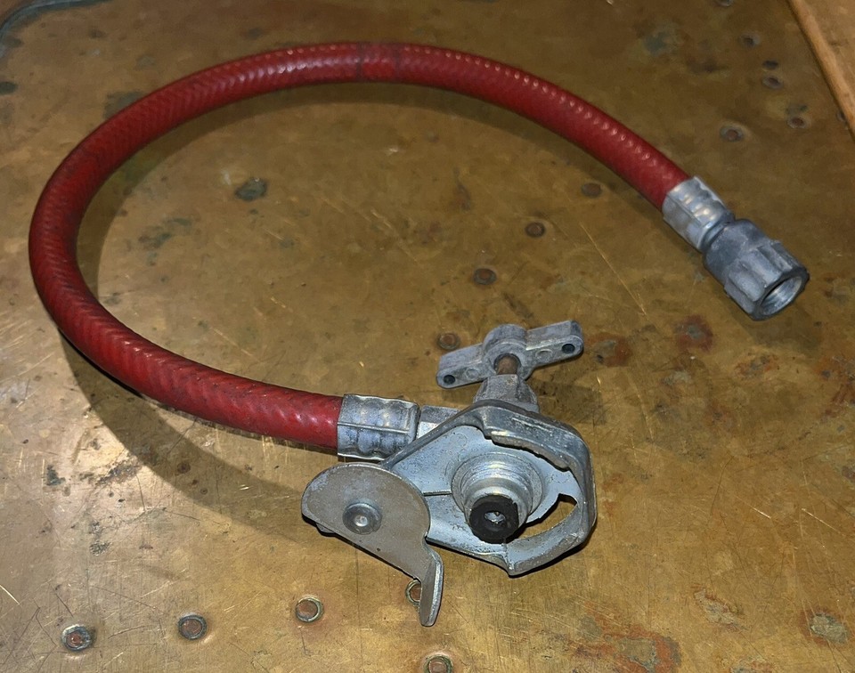 Interdymatics Refrigerant Freon 12 Freeze 12 Can Mount Recharge Hose ...