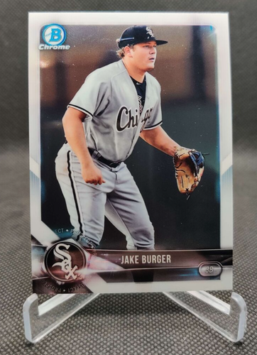 2018 Bowman Chrome Prospects #BCP37 Jake Burger Chicago White Sox ...