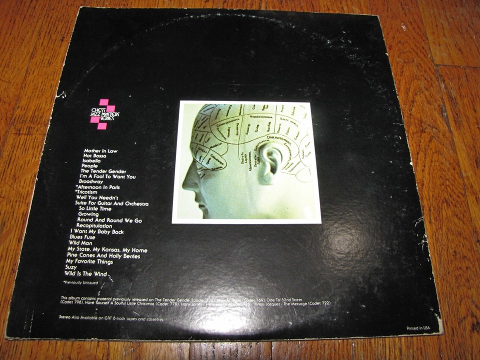 KENNY BURRELL - RECAPITULATION - CHESS JAZZ MATERS SERIES DOUBLE LP | eBay