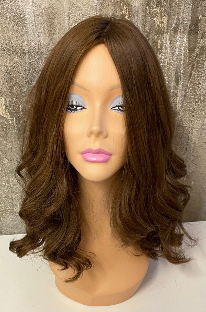NWT NEW YAFFA WIGS VIRGIN EUROPEAN KOSHER BROWN WIG 10/6/8 FREEDOM 688 ...