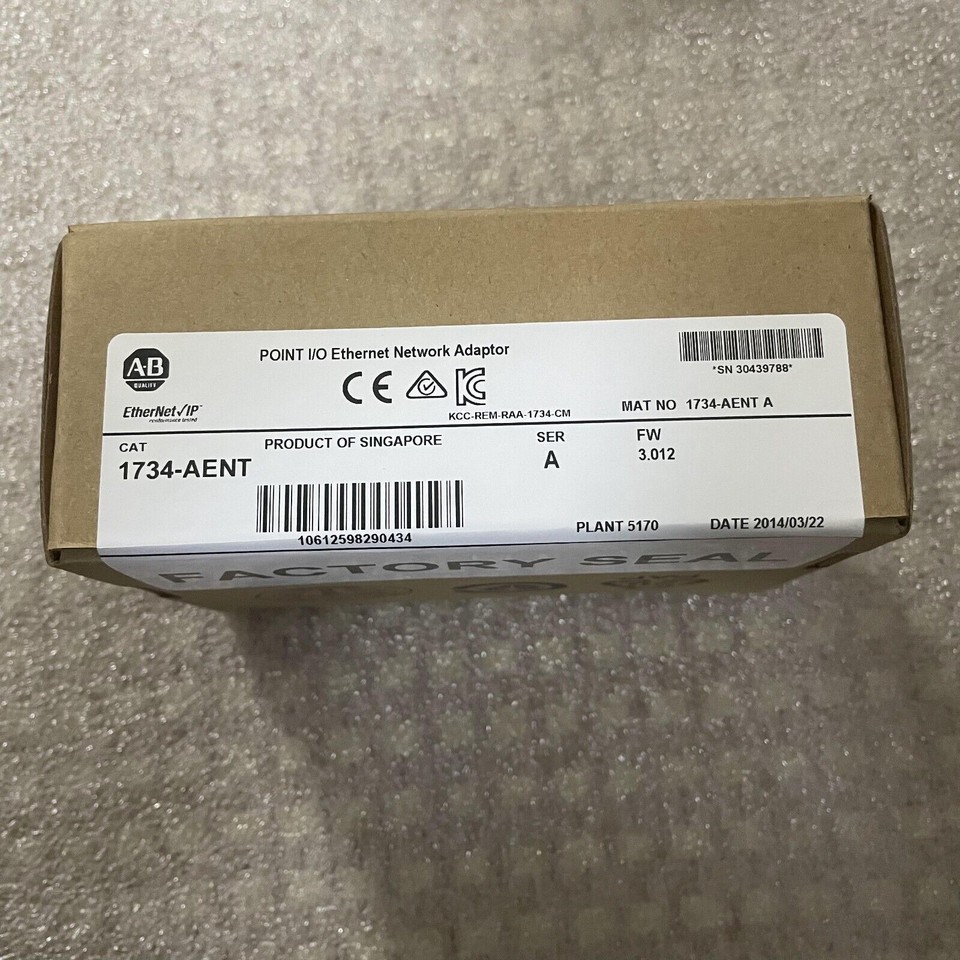 New Allen-Bradley 1734-AENT SER A POINT I/O Ethernet Network Adaptor | eBay