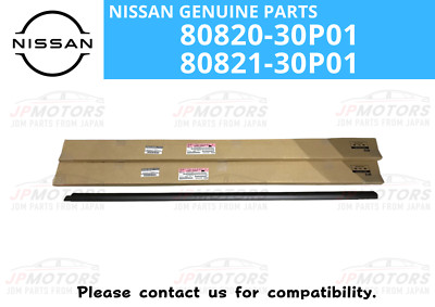 NISSAN Genuine Fairlady Z 300ZX Z32 Front Door Outside OUT Molding Rh ...