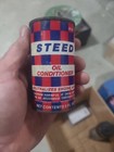 Vintage Can of Steed Oil Conditioner Advertising NOS SEALED CAN | eBay