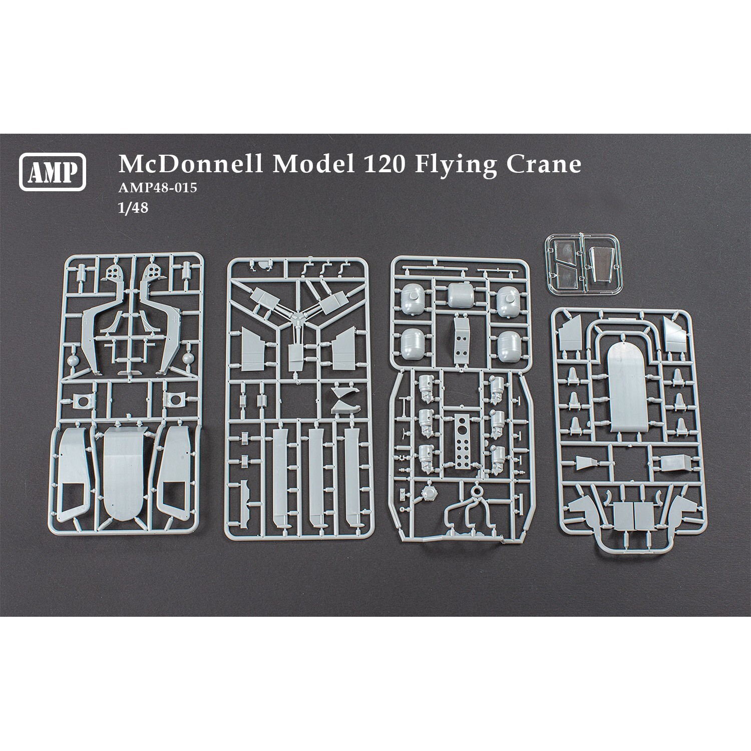 McDonnell Model 120 Flying Crane (Plastic model kit) 1/48 AMP 48015 | eBay