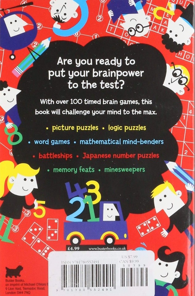 Book In English Brain Games For Clever Kids Gareth Moore 9781780552491 ...