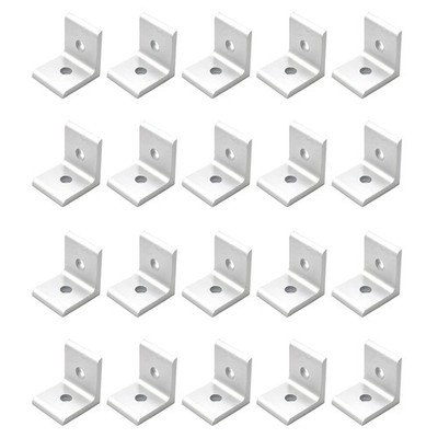Tsnamay 3030 Inside Corner Bracket for 3030 Aluminum 3030 20P, Silver ...